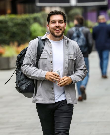Jonny Meah Seen Departing Global Radio Editorial Stock Photo - Stock ...