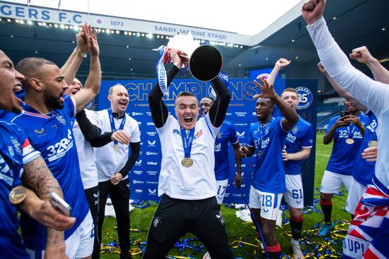 Rangers Technical Coach Tom Culshaw Lifts Editorial Stock Photo - Stock ...