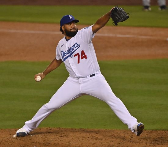 Los Angeles Dodgers Closing Pitcher Kenley Editorial Stock Photo ...