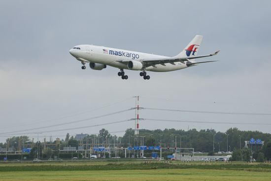 Malaysia Airlines Maskargo Logo Inscription Airbus Editorial Stock ...