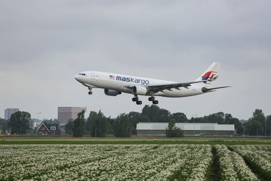 Malaysia Airlines Maskargo Logo Inscription Airbus Editorial Stock ...