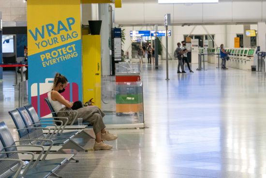 Passengers Seen Obligatory Face Masks Main Editorial Stock Photo ...