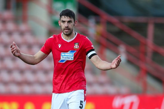 Wrexham Defender Shaun Pearson 5 During Editorial Stock Photo - Stock ...