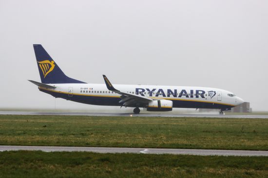 Ryanair Boeing 737800 737ng Aircraft Seen Editorial Stock Photo - Stock ...