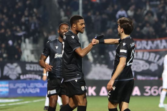 Chuba Amechi Akpom 47 Striker Paok Editorial Stock Photo - Stock Image ...
