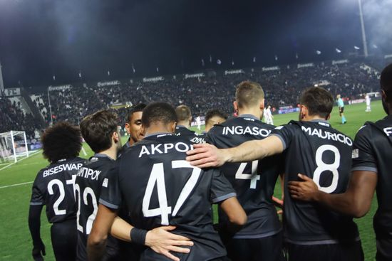 Chuba Amechi Akpom 47 Striker Paok Editorial Stock Photo - Stock Image ...