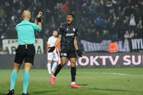 Chuba Amechi Akpom 47 Striker Paok Editorial Stock Photo - Stock Image ...