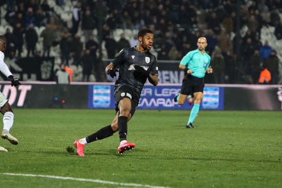 Chuba Amechi Akpom 47 Striker Paok Editorial Stock Photo - Stock Image ...
