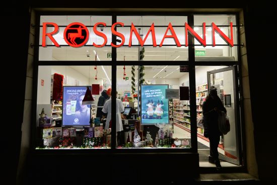 Customer Enters Rossmann Store Center Krakow Editorial Stock Photo ...
