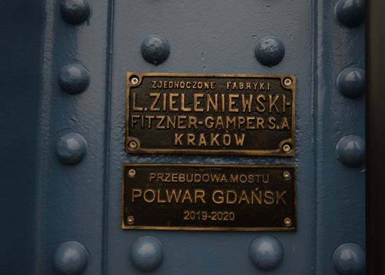 View Plaques Zieleniewski Krakow Polwar Gdansk Editorial Stock Photo ...