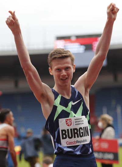 Max Burgin Britain Reacts After Winning Editorial Stock Photo - Stock ...