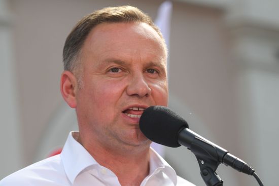 Andrzej Duda Current Polish President Candidate Editorial Stock Photo ...