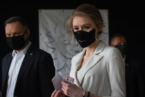 Andrzej Dudas Daughter Kinga Duda Arrives Editorial Stock Photo - Stock ...