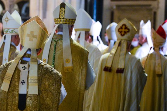 Polish Bishops Seen Krakow During Procession Editorial Stock Photo ...
