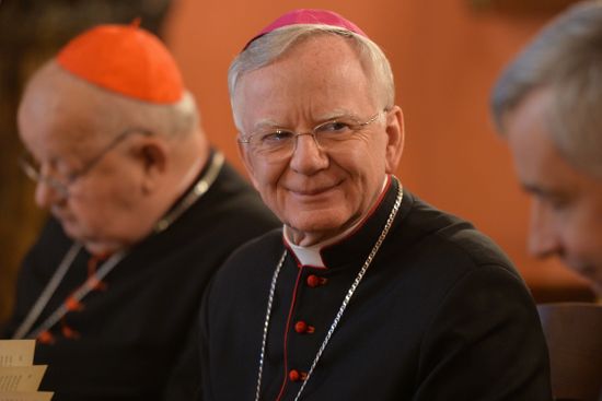 Archbishop Krakow Marek Jedraszewski C Presentation Editorial Stock ...