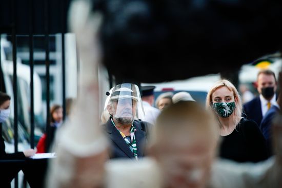 Man Plastic Face Mask Seen Unveiling Editorial Stock Photo - Stock ...