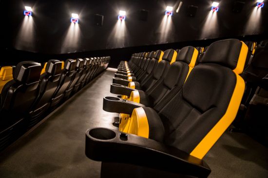 Helios Cinemas Were Opened On Thursday Editorial Stock Photo - Stock ...