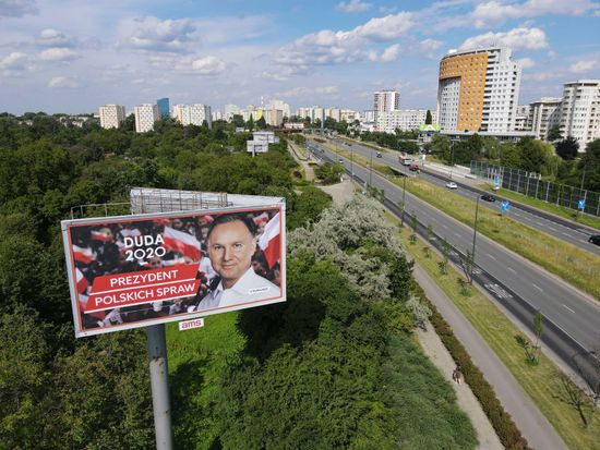 Billboard Advertising Presidential Campaing Incumber Candidate ...