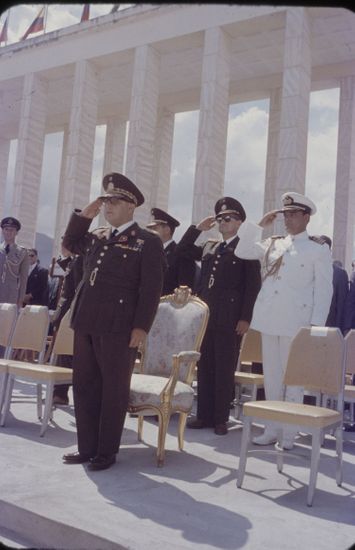 Dictator Marcos Perez Jimenez Saluting Other Editorial Stock Photo ...