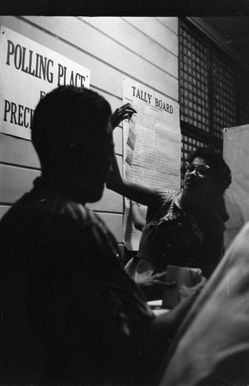People Tallying Votes During Election Philippines Editorial Stock Photo ...