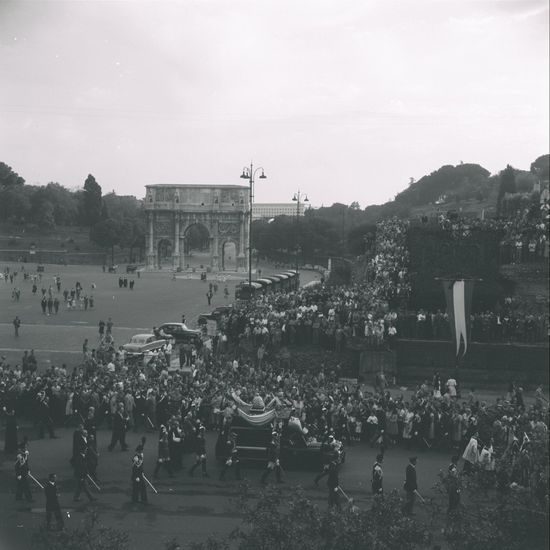 Aerial View Pope Pius Xiis Funeral Editorial Stock Photo - Stock Image ...