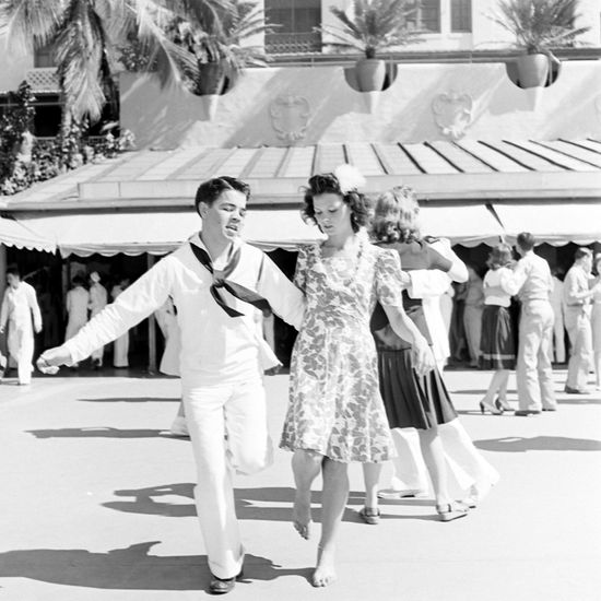 People Dancing During World War Ii Editorial Stock Photo - Stock Image ...
