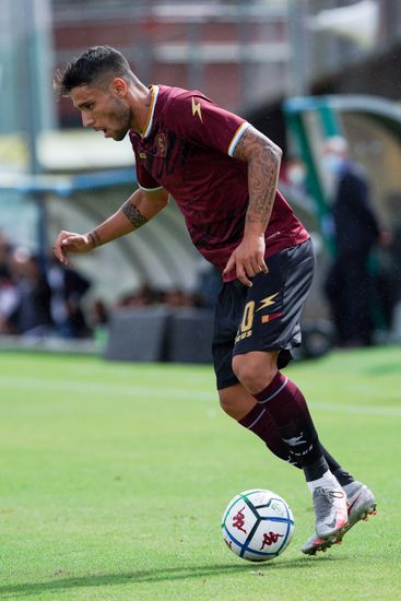Emanuele Cicerelli Us Salernitana 1919 During Editorial Stock Photo ...