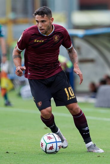 Emanuele Cicerelli Us Salernitana 1919 During Editorial Stock Photo ...