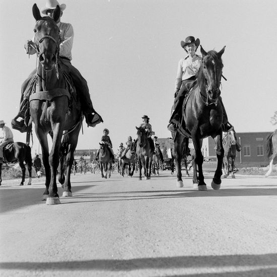 Members All Girl Rodeo Riding Horses Editorial Stock Photo - Stock ...