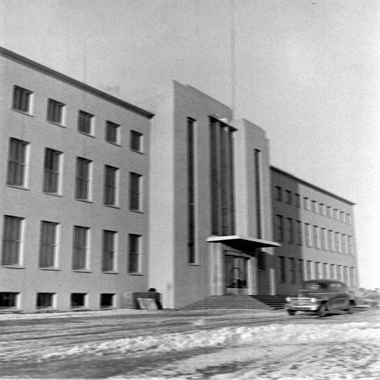 Exterior View Building Iceland 1944 Editorial Stock Photo - Stock Image ...