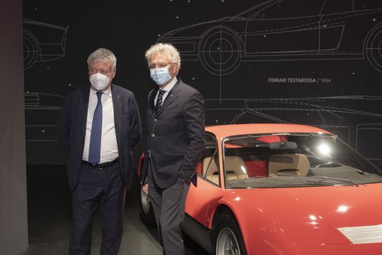 President Paolo Pininfarina Ceo Silvio Pietro Editorial Stock Photo ...