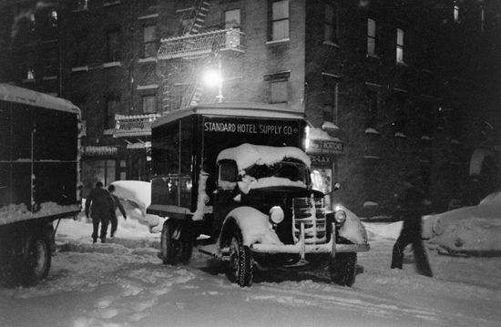 Snow Covers Truck During Snowstorm New Editorial Stock Photo - Stock ...