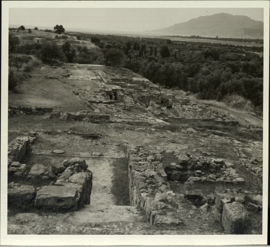Minoan Settlement Hagia Triada Phaistos Crete Editorial Stock Photo ...