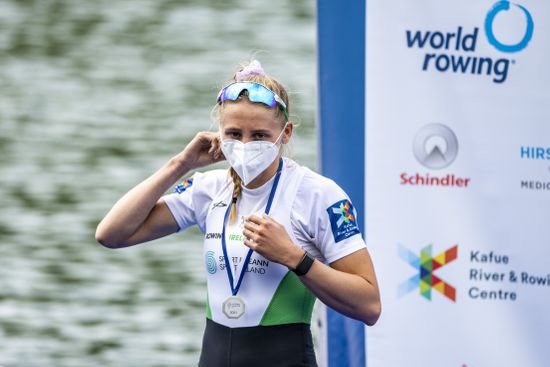 Lydia Heaphy Ireland Reacts On Podium Editorial Stock Photo - Stock ...