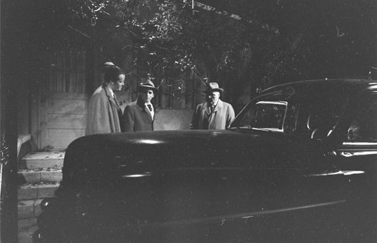 Robert Ellenstein Acting Manny Balestrero Television Editorial Stock ...