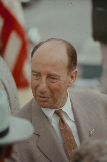 Adlai Ewing Stevenson Ii Campaigning California Editorial Stock Photo ...