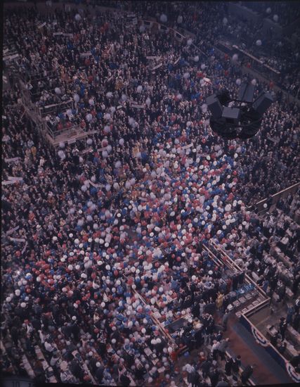 Crowd During Republican National Convention San Editorial Stock Photo ...