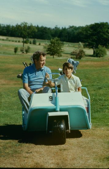 Senator Edmund Muskie Riding Buggy Child Editorial Stock Photo - Stock ...