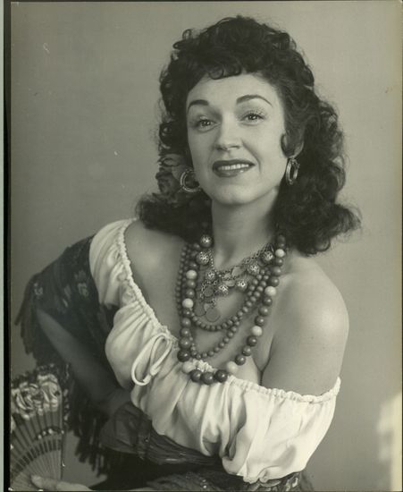 Opera Singer Nadine Connor Posing Photo Redaktionelles Stockfoto ...