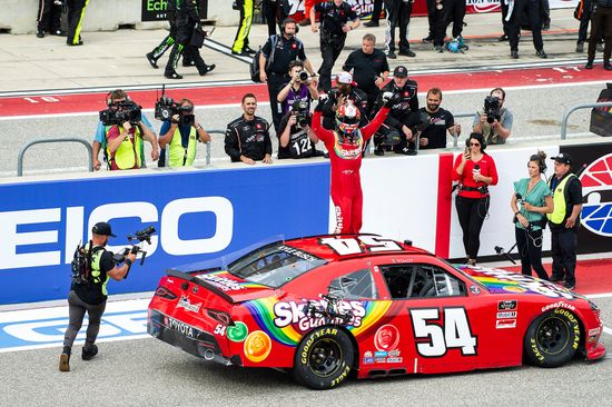 Kyle Busch 54 Nascar Xfinity Series Editorial Stock Photo - Stock Image ...