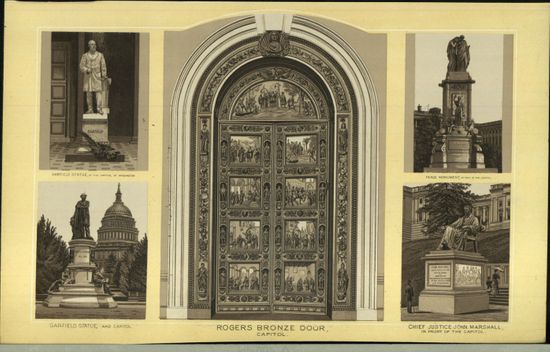 Monuments Doors United States Capitol Washington Editorial Stock Photo ...