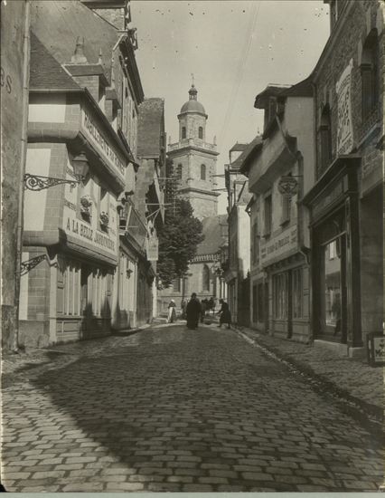 Architecture Construction Design Brittany France 1900 Editorial Stock ...