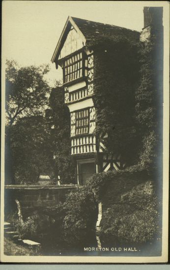 Outside View Moreton Old Hall Congleton Editorial Stock Photo - Stock ...