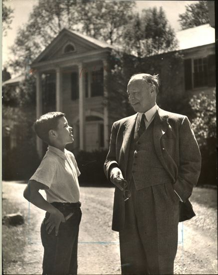 Robert Alphonso Taft Senior Having Chat Editorial Stock Photo - Stock ...