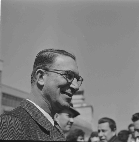 United States Representative Estes Kefauver Returning Editorial Stock ...