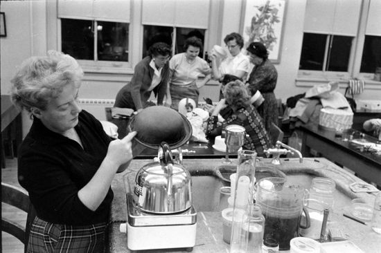 Women Checking On Hats Oak Park Editorial Stock Photo - Stock Image ...