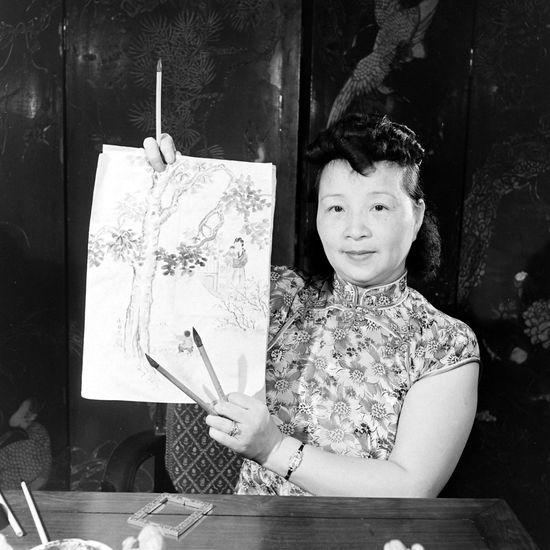 Artist Ching Chih Yee Displaying One Editorial Stock Photo - Stock ...