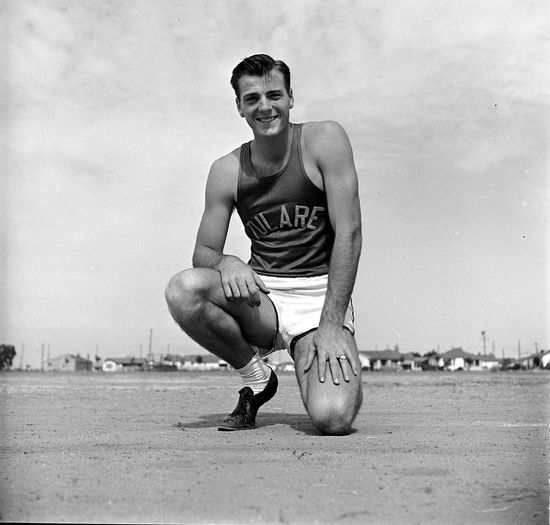 Decathlon Champ Bob Mathias Posing On Editorial Stock Photo - Stock ...