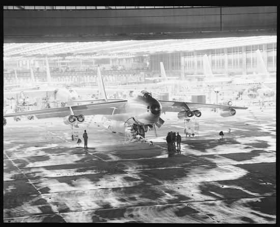 B47 Stratojet Bomber Plane Boeing Airplane Editorial Stock Photo ...