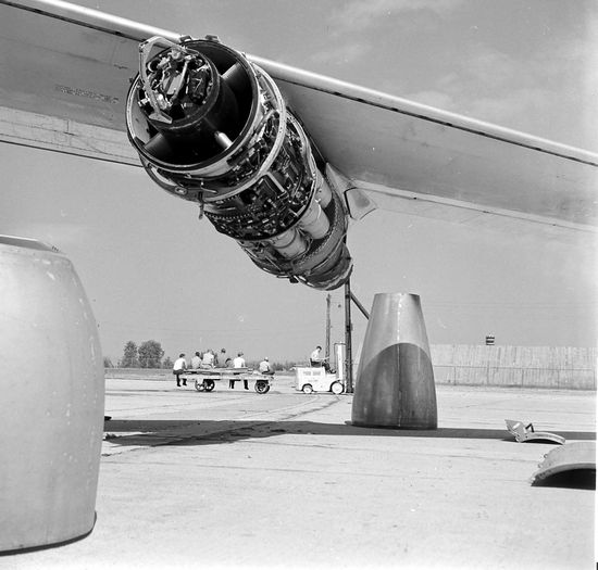 Turbine Engine B47 Stratojet Bomber Boeing Editorial Stock Photo ...